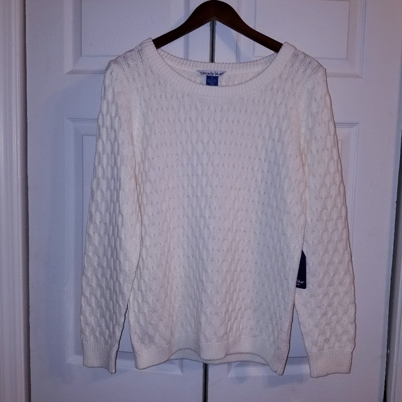 Cascade Blue | Sweaters | Cascade Blue Knitted Sweater | Poshmark